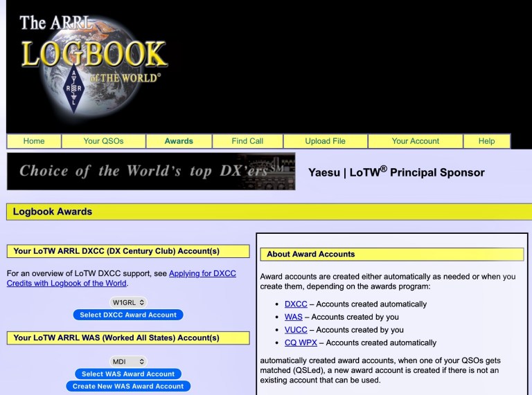 EAWA Members Prep for ARRL America250 WAS Awards – W1TU